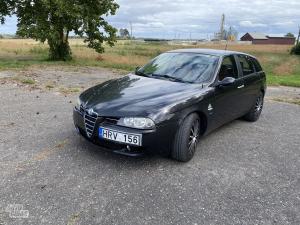 Black Alfa Romeo 156 2005 in Joniskis, with an engine capacity of 1.90 L and mileage of 286 thousand km for 599 €, photo  on AUTOMOTO.COM.LV
