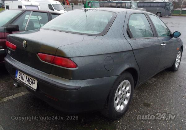 Green Alfa Romeo 156 1997 in Tartu, with an engine capacity of 2.00 L and mileage of 0 thousand km for 650 €, photo 5 on AUTOMOTO.COM.LV