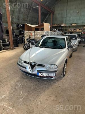 Grey Alfa Romeo 156 2000 in Cesis, with an engine capacity of 1.60 L and mileage of 80 thousand km for 6500 €, photo  on AUTOMOTO.COM.LV