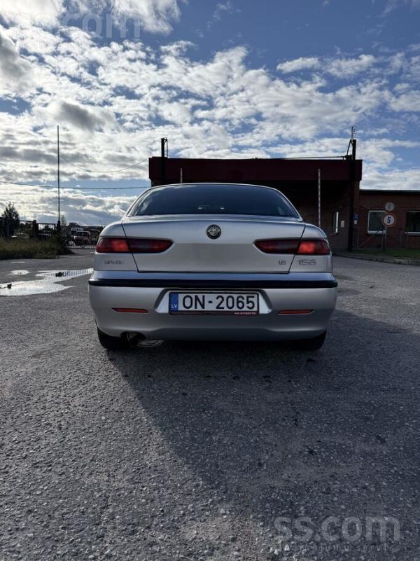 Grey Alfa Romeo 156 2000 in Cesis, with an engine capacity of 1.60 L and mileage of 80 thousand km for 6500 €, photo 11 on AUTOMOTO.COM.LV