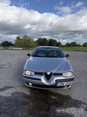 Grey Alfa Romeo 156 2000 in Cesis, with an engine capacity of 1.60 L and mileage of 80 thousand km for 6500 €, photo 13 on AUTOMOTO.COM.LV