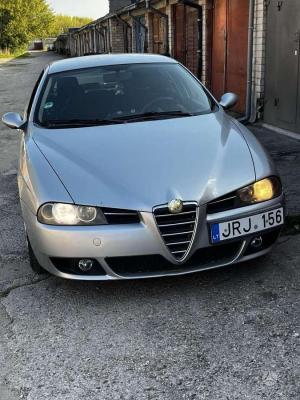 Grey Alfa Romeo 156 2005 in Panevezys, with an engine capacity of 1.90 L and mileage of 187 thousand km for 699 €, photo  on AUTOMOTO.COM.LV