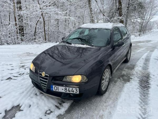 Grey Alfa Romeo 156 2005 in Aizkraukle, with an engine capacity of 1.90 L and mileage of 266 thousand km for 2650 €, photo 1 on AUTOMOTO.COM.LV