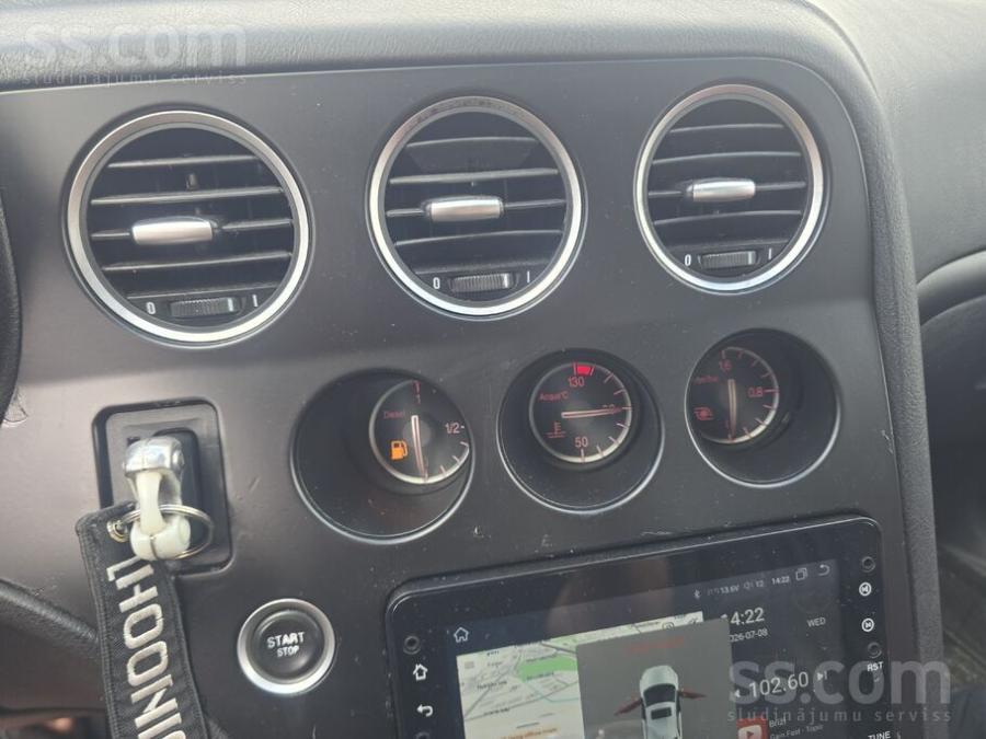 Melns Alfa Romeo 159 2007 Rīga, ar dzinēja tilpumu 1.90 L un nobraukumu 328 tūkst. km par 1790 €, foto 9 vietnē AUTOMOTO.COM.LV
