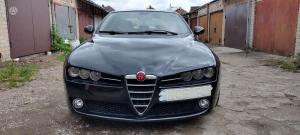 Melns Alfa Romeo 159 2009 Kauņa, ar dzinēja tilpumu 1.96 L un nobraukumu 298 tūkst. km par 2100 €, foto 13 vietnē AUTOMOTO.COM.LV