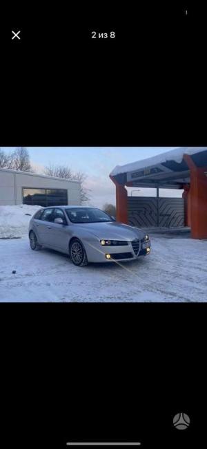 Black Alfa Romeo 159 2007 in Vilnius, with an engine capacity of 1.90 L and mileage of 410 thousand km for 2130 €, photo  on AUTOMOTO.COM.LV