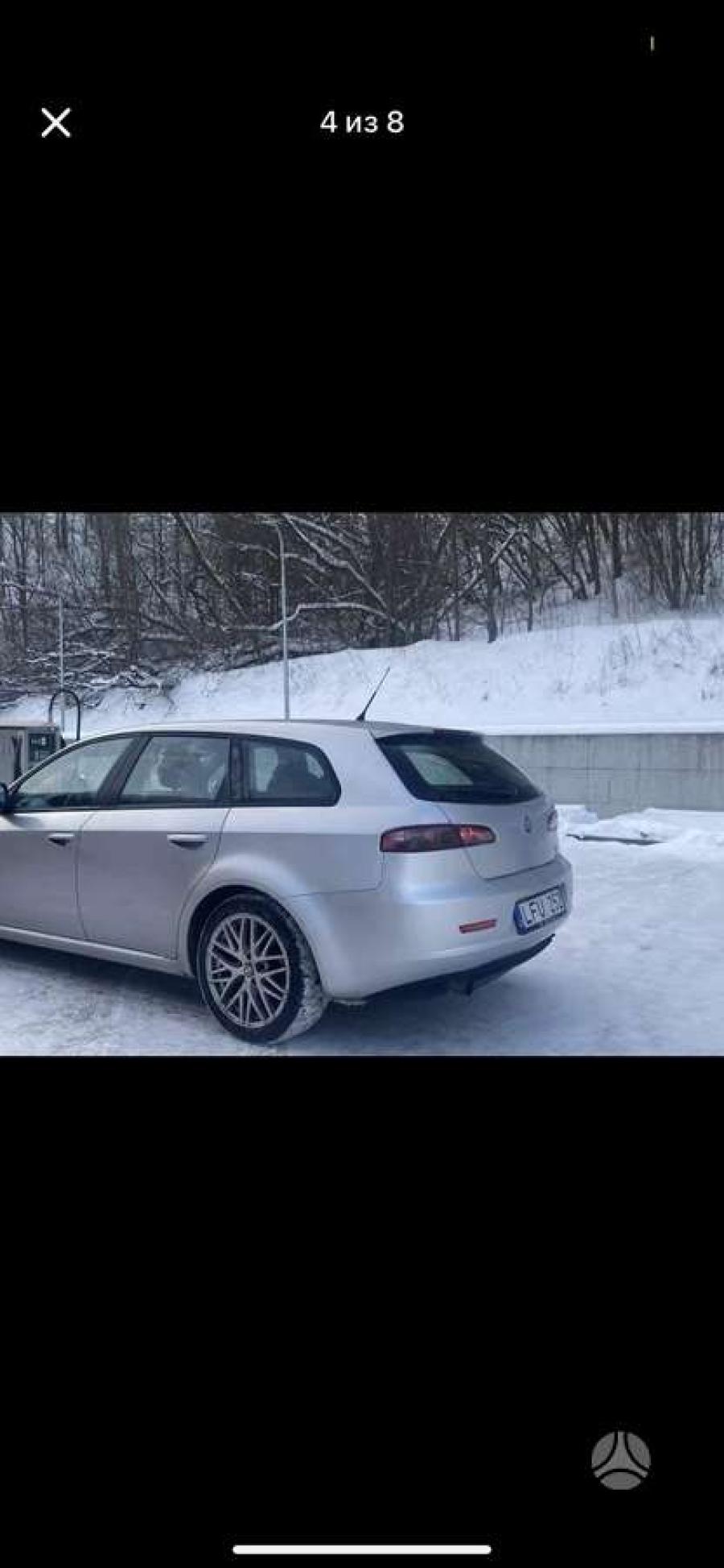 Melns Alfa Romeo 159 2007 Viļņa, ar dzinēja tilpumu 1.90 L un nobraukumu 410 tūkst. km par 2130 €, foto 4 vietnē AUTOMOTO.COM.LV