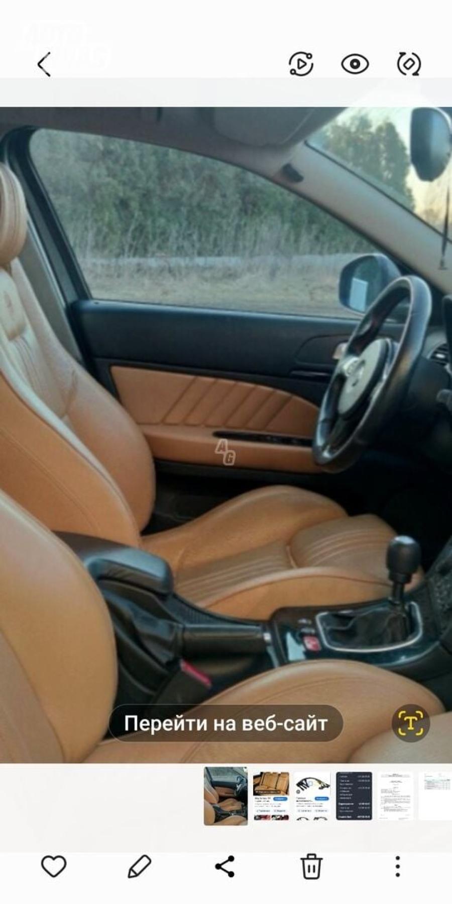 Black Alfa Romeo 159 2008 in Vilnius, with an engine capacity of 1.90 L and mileage of 275 thousand km for 1200 €, photo 7 on AUTOMOTO.COM.LV