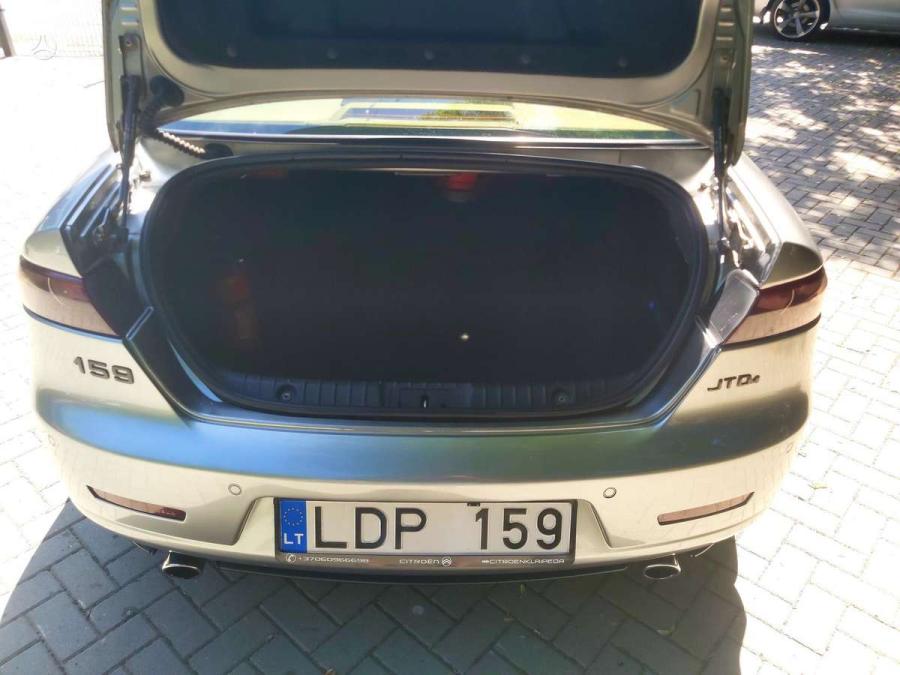 Pelēks Alfa Romeo 159 2008 Klaipėda, ar dzinēja tilpumu 1.91 L un nobraukumu 450 tūkst. km par 2950 €, foto 10 vietnē AUTOMOTO.COM.LV