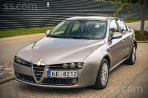 Grey Alfa Romeo 159 2008 in Riga, with an engine capacity of 1.90 L and mileage of 289 thousand km for 1390 €, photo  on AUTOMOTO.COM.LV