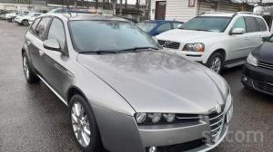 Grey Alfa Romeo 159 2007 in Riga, with an engine capacity of 2.40 L and mileage of 240 thousand km for 2700 €, photo 10 on AUTOMOTO.COM.LV