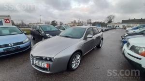 Grey Alfa Romeo 159 2007 in Riga, with an engine capacity of 2.40 L and mileage of 240 thousand km for 2700 €, photo 12 on AUTOMOTO.COM.LV