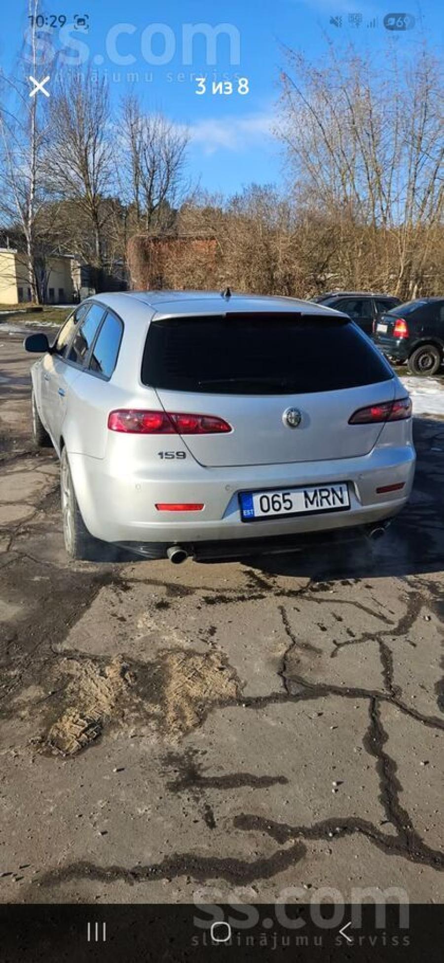 Alfa Romeo 159 2006 Rīga, ar dzinēja tilpumu 2.40 L un nobraukumu 238 tūkst. km par 1150 €, foto 3 vietnē AUTOMOTO.COM.LV