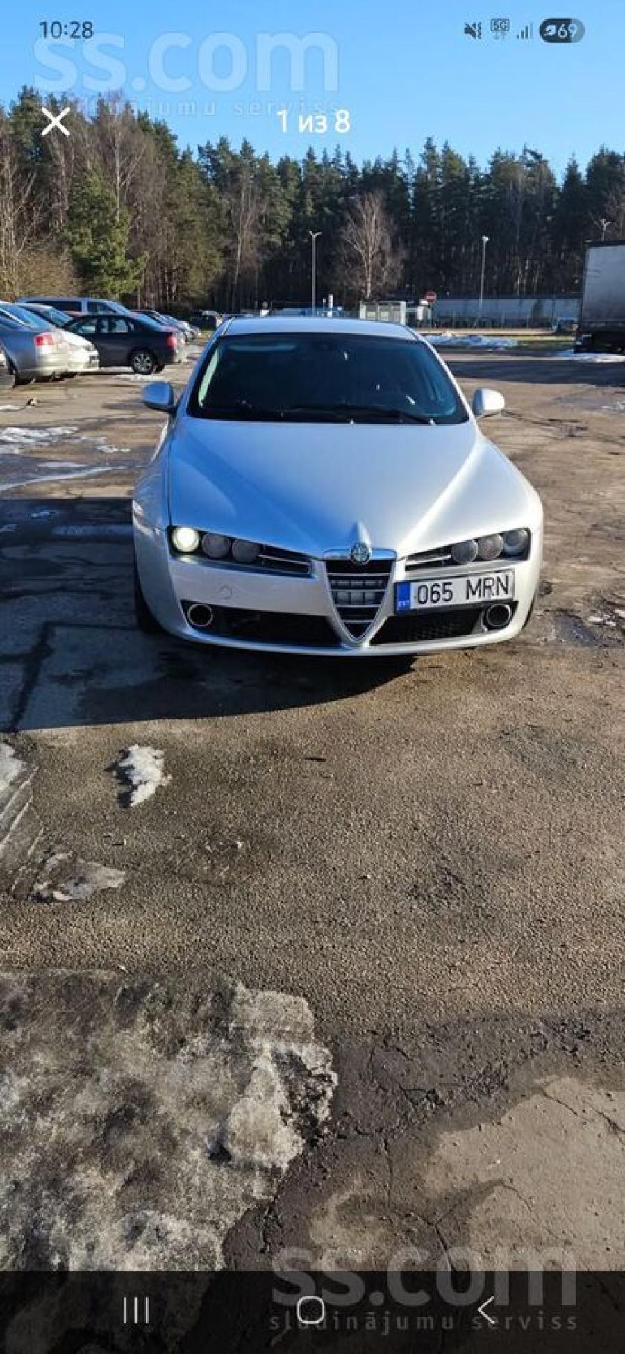 Alfa Romeo 159 2006 Rīga, ar dzinēja tilpumu 2.40 L un nobraukumu 238 tūkst. km par 750 €, foto 1 vietnē AUTOMOTO.COM.LV
