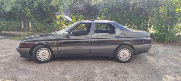 Melns Alfa Romeo 164 1992 Kauņa, ar dzinēja tilpumu 2.96 L un nobraukumu 248 tūkst. km par 1500 €, foto 7 vietnē AUTOMOTO.COM.LV