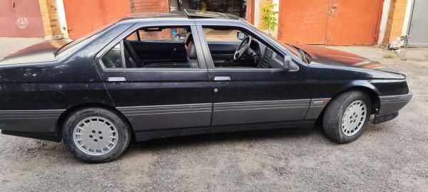 Melns Alfa Romeo 164 1992 Kauņa, ar dzinēja tilpumu 2.96 L un nobraukumu 248 tūkst. km par 1500 €, foto 10 vietnē AUTOMOTO.COM.LV