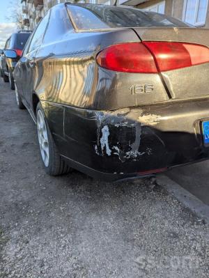Melns Alfa Romeo 166 2004 Rīga, ar dzinēja tilpumu 2.40 L un nobraukumu 316 tūkst. km par 400 €, foto 15 vietnē AUTOMOTO.COM.LV