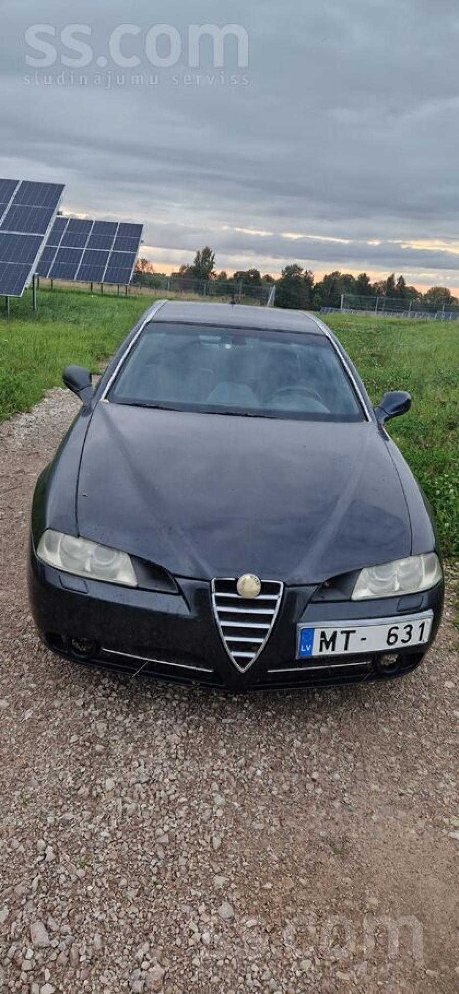 Melns Alfa Romeo 166 2004 Valmiera, ar dzinēja tilpumu 2.40 L un nobraukumu 321 tūkst. km par 700 €, foto 6 vietnē AUTOMOTO.COM.LV