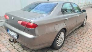 Grey Alfa Romeo 166 2004 in Siauliai, with an engine capacity of 2.40 L and mileage of 272 thousand km for 499 €, photo 9 on AUTOMOTO.COM.LV