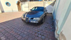Grey Alfa Romeo 166 2004 in Siauliai, with an engine capacity of 2.40 L and mileage of 272 thousand km for 499 €, photo 12 on AUTOMOTO.COM.LV