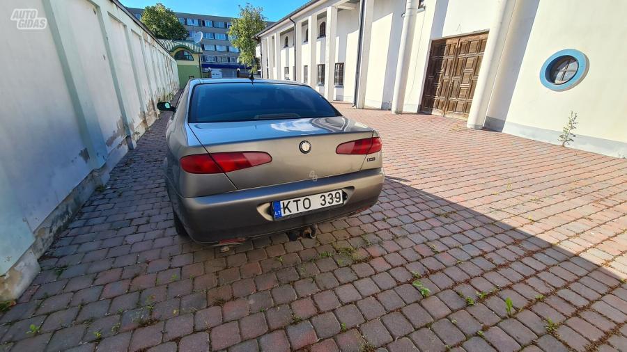 Grey Alfa Romeo 166 2004 in Siauliai, with an engine capacity of 2.40 L and mileage of 272 thousand km for 499 €, photo 14 on AUTOMOTO.COM.LV
