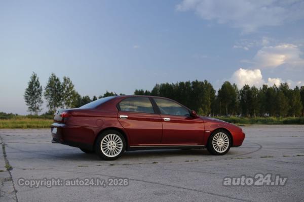 Red Alfa Romeo 166 1999 in Tallinn, with an engine capacity of 2.50 L and mileage of 179 thousand km for 8600 €, photo 6 on AUTOMOTO.COM.LV
