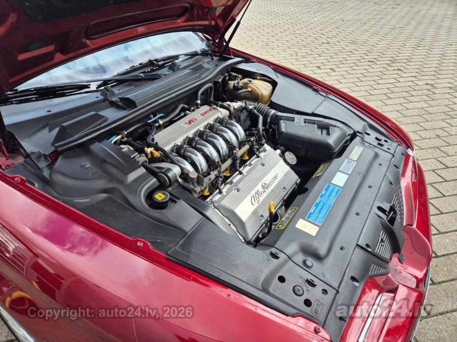 Red Alfa Romeo 166 1999 in Tallinn, with an engine capacity of 2.50 L and mileage of 179 thousand km for 8600 €, photo 10 on AUTOMOTO.COM.LV