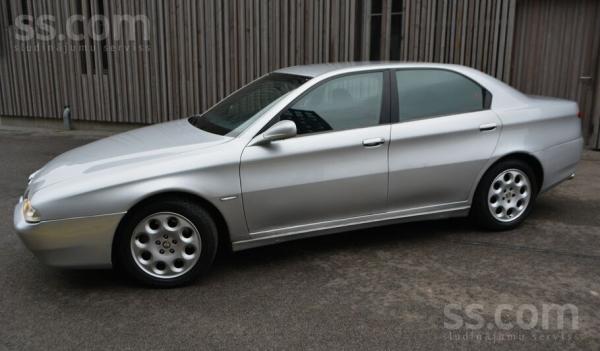 Alfa Romeo 166 1999 Rīga, ar dzinēja tilpumu 2.50 L un nobraukumu 259 tūkst. km par 2900 €, foto 7 vietnē AUTOMOTO.COM.LV