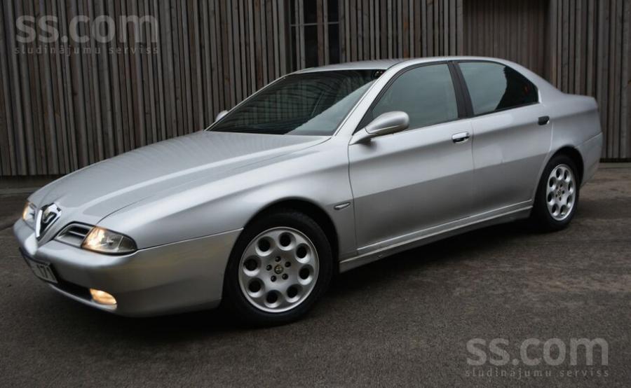 Alfa Romeo 166 1999 Rīga, ar dzinēja tilpumu 2.50 L un nobraukumu 259 tūkst. km par 2900 €, foto 1 vietnē AUTOMOTO.COM.LV