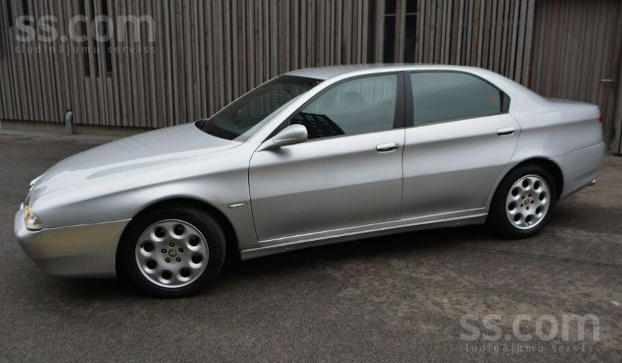 Alfa Romeo 166 1999 Rīga, ar dzinēja tilpumu 2.50 L un nobraukumu 259 tūkst. km par 2900 €, foto 8 vietnē AUTOMOTO.COM.LV