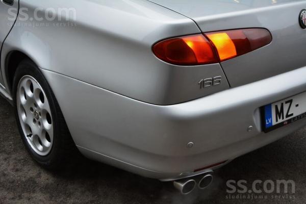 Alfa Romeo 166 1999 in Riga, with an engine capacity of 2.50 L and mileage of 259 thousand km for 2900 €, photo 9 on AUTOMOTO.COM.LV