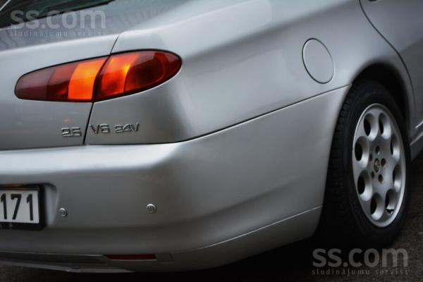 Alfa Romeo 166 1999 in Riga, with an engine capacity of 2.50 L and mileage of 259 thousand km for 2900 €, photo 10 on AUTOMOTO.COM.LV
