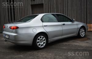 Alfa Romeo 166 1999 Rīga, ar dzinēja tilpumu 2.50 L un nobraukumu 259 tūkst. km par 2900 €, foto 19 vietnē AUTOMOTO.COM.LV