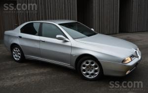 Alfa Romeo 166 1999 Rīga, ar dzinēja tilpumu 2.50 L un nobraukumu 259 tūkst. km par 2900 €, foto 35 vietnē AUTOMOTO.COM.LV