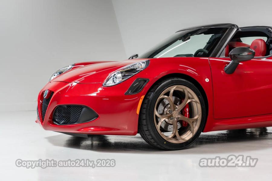 Sarkans Alfa Romeo 4C 2018 Tallina, ar dzinēja tilpumu 1.74 L un nobraukumu 87 tūkst. km par 63800 €, foto 12 vietnē AUTOMOTO.COM.LV