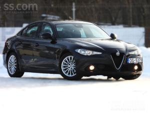 Melns Alfa Romeo Giulia 2017 Rīga, ar dzinēja tilpumu 2.20 L un nobraukumu 240 tūkst. km par 10690 €, foto 3 vietnē AUTOMOTO.COM.LV