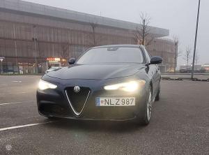 Zils Alfa Romeo Giulia 2018 Palanga, ar dzinēja tilpumu 2.00 L un nobraukumu 109 tūkst. km par 18990 €, foto 8 vietnē AUTOMOTO.COM.LV