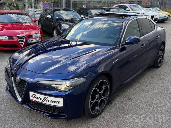 Zils Alfa Romeo Giulia 2020 Rīga, ar dzinēja tilpumu 2.20 L un nobraukumu 97 tūkst. km par 20900 €, foto  vietnē AUTOMOTO.COM.LV