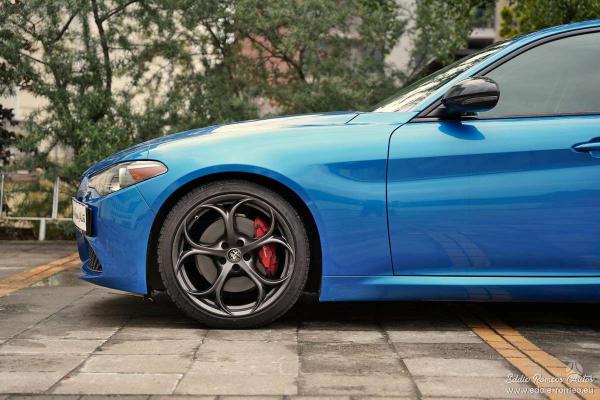 Zils Alfa Romeo Giulia 2020 Viļņa, ar dzinēja tilpumu 2.00 L un nobraukumu 73 tūkst. km par 23995 €, foto 4 vietnē AUTOMOTO.COM.LV