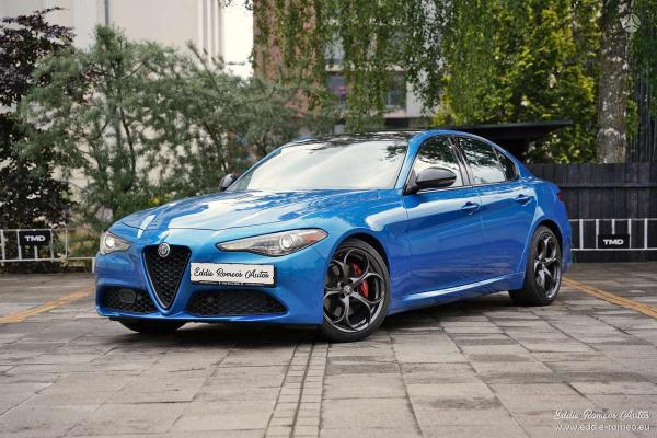 Zils Alfa Romeo Giulia 2020 Viļņa, ar dzinēja tilpumu 2.00 L un nobraukumu 73 tūkst. km par 23995 €, foto 1 vietnē AUTOMOTO.COM.LV