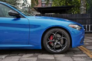 Zils Alfa Romeo Giulia 2020 Viļņa, ar dzinēja tilpumu 2.00 L un nobraukumu 73 tūkst. km par 23995 €, foto 9 vietnē AUTOMOTO.COM.LV