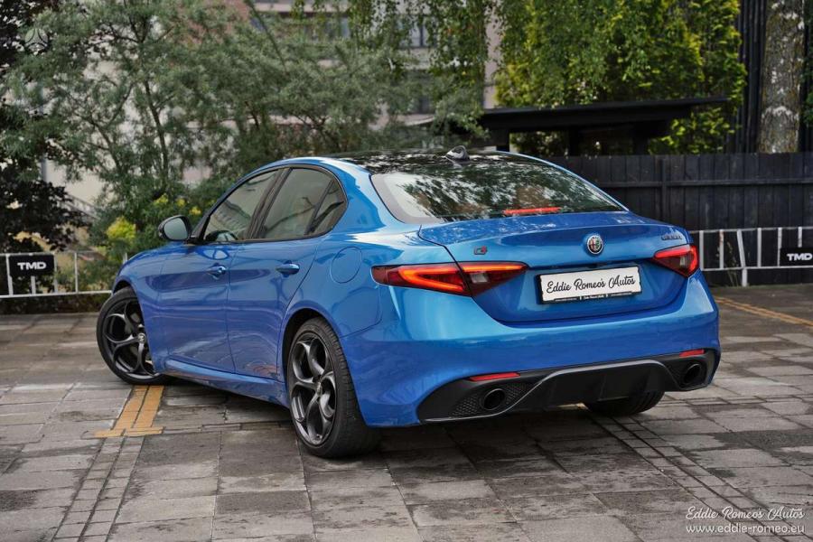 Zils Alfa Romeo Giulia 2020 Viļņa, ar dzinēja tilpumu 2.00 L un nobraukumu 73 tūkst. km par 23995 €, foto 13 vietnē AUTOMOTO.COM.LV