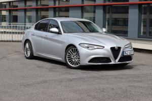 Grey Alfa Romeo Giulia 2016 in Riga, with an engine capacity of 2.20 L and mileage of 115 thousand km for 16880 €, photo  on AUTOMOTO.COM.LV