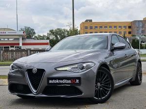 Pelēks Alfa Romeo Giulia 2018 Šauļi, ar dzinēja tilpumu 2.14 L un nobraukumu 323 tūkst. km par 7950 €, foto  vietnē AUTOMOTO.COM.LV