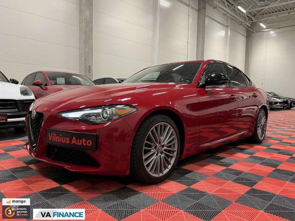 Sarkans Alfa Romeo Giulia 2017 Viļņa, ar dzinēja tilpumu 2.00 L un nobraukumu 82 tūkst. km par 17790 €, foto 1 vietnē AUTOMOTO.COM.LV