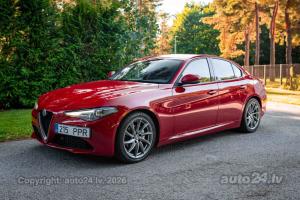 Red Alfa Romeo Giulia 2017 in Tallinn, with an engine capacity of 2.00 L and mileage of 139 thousand km for 17990 €, photo 3 on AUTOMOTO.COM.LV