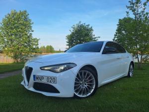 White Alfa Romeo Giulia 2017 in Ignalina, with an engine capacity of 2.10 L and mileage of 240 thousand km for 6750 €, photo  on AUTOMOTO.COM.LV