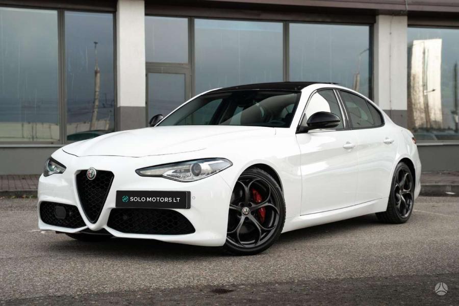 Balts Alfa Romeo Giulia 2018 Viļņa, ar dzinēja tilpumu 2.00 L un nobraukumu 78 tūkst. km par 18450 €, foto 1 vietnē AUTOMOTO.COM.LV