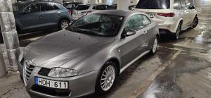Grey Alfa Romeo GT 2004 in Vilnius, with an engine capacity of 1.91 L and mileage of 180 thousand km for 999 €, photo  on AUTOMOTO.COM.LV