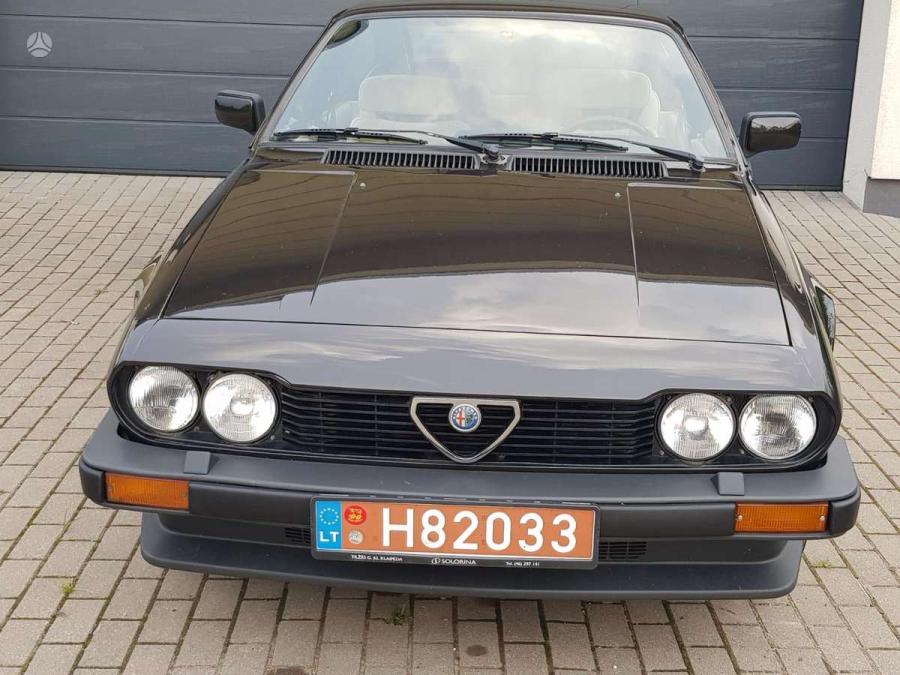 Brūns Alfa Romeo GTV 1982 Palanga, ar dzinēja tilpumu 1.96 L un nobraukumu 1 tūkst. km par 12000 €, foto 6 vietnē AUTOMOTO.COM.LV